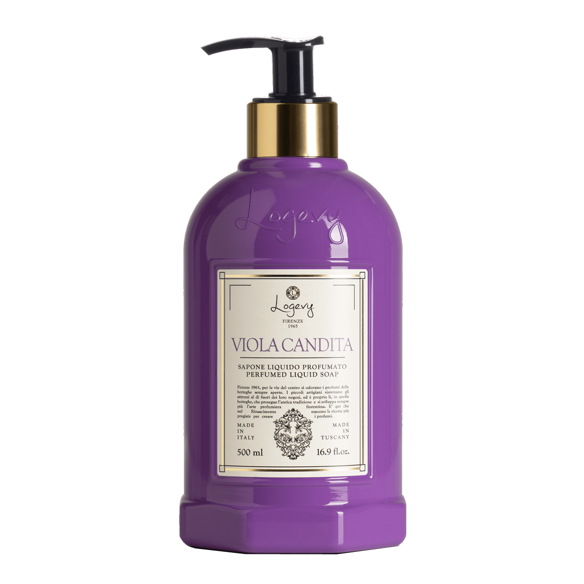 LOGEVY Liquid Soap VIOLA CANDITA - Candied Violet (500ml) – CARTER and BOND