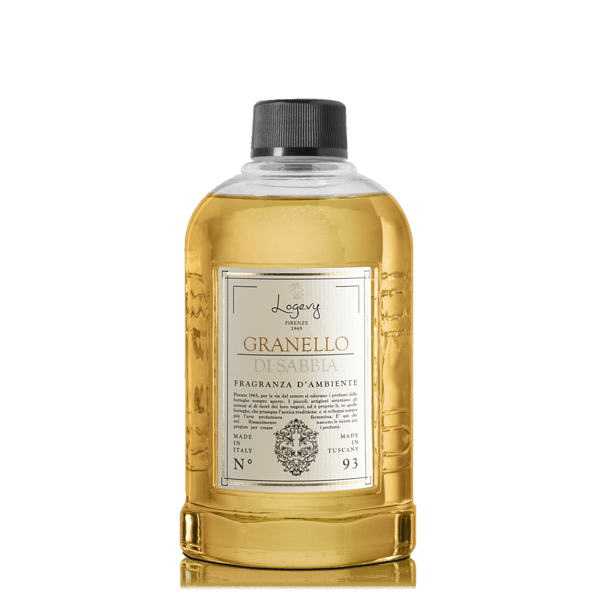 LOGEVY Room Diffuser Refill Bottle GRANELLO DI SABBIA - Grain of Sand ...