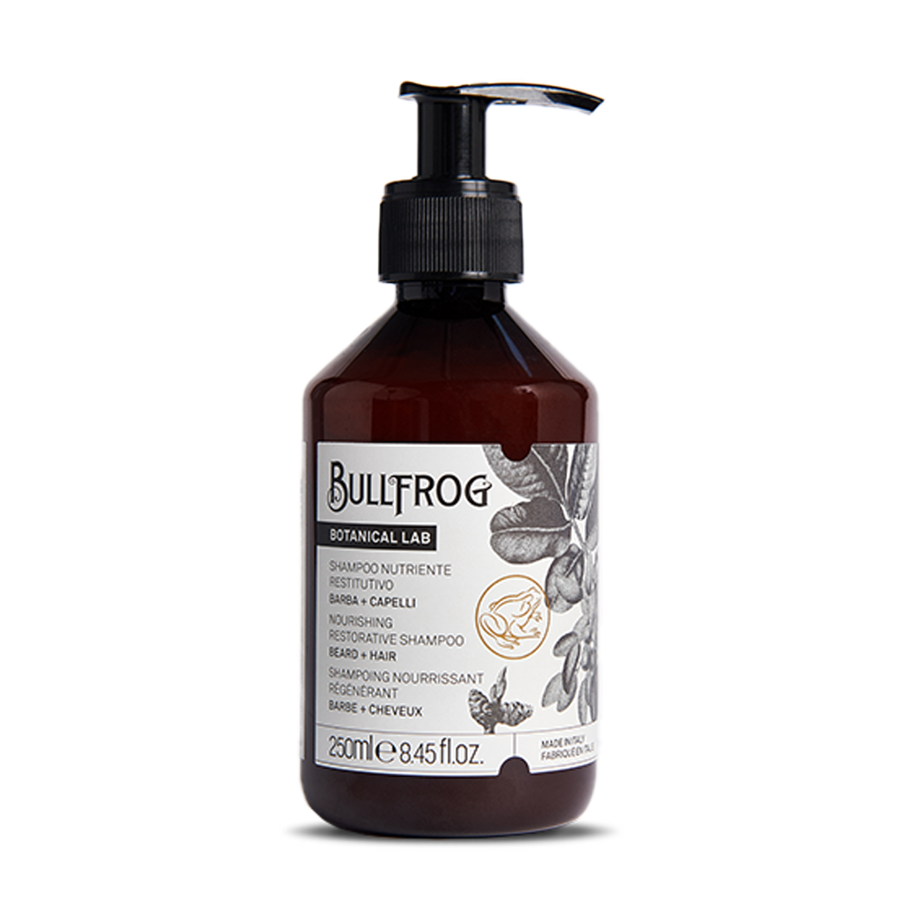 BULLFROG Nourishing Restorative Shampoo (250ml) – CARTER and BOND