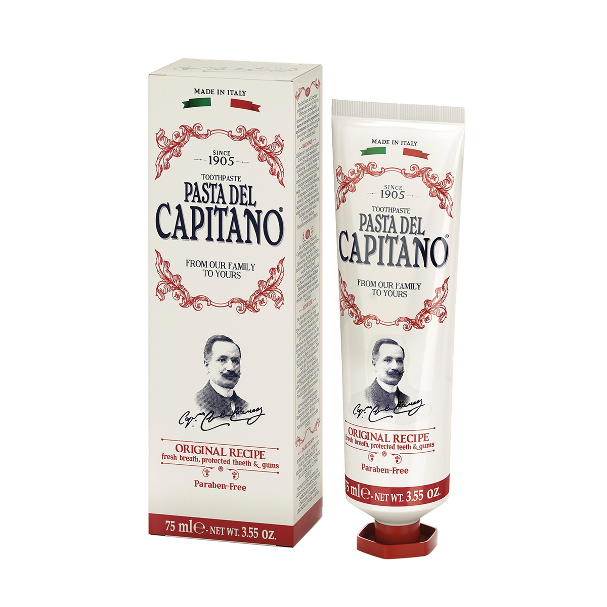 CAPITANO 1905 Original Cinnamon Toothpaste (75ml) – CARTER and BOND